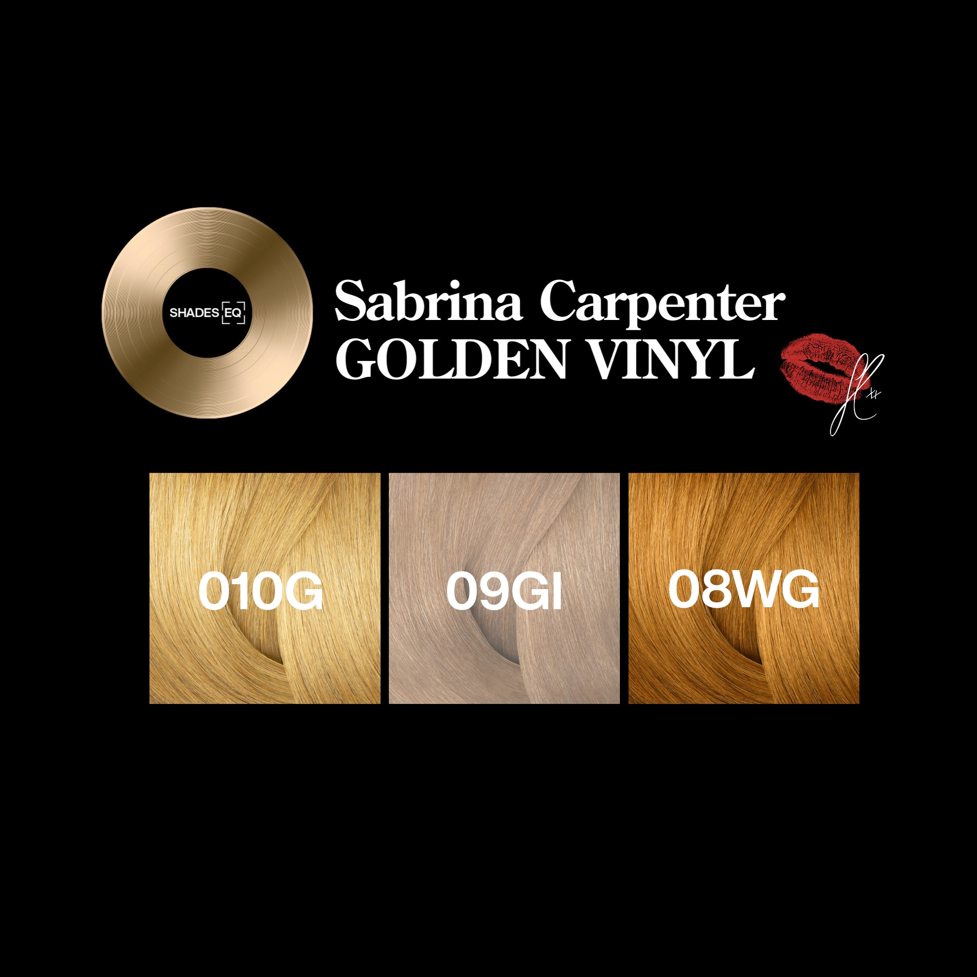 PAKIET SEQ SABRINA CARPENTER GOLDEN VINYL Redken